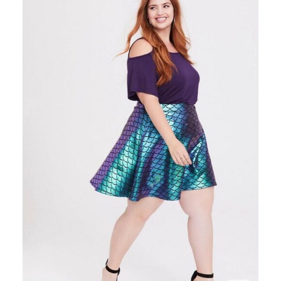 torrid | Skirts | Torrid Her Universe Disney The Little Mermaid Ariel ...